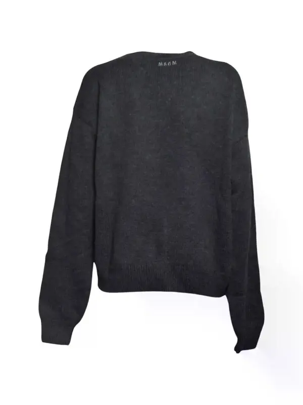 MSGM Logo-embroidered Sweater