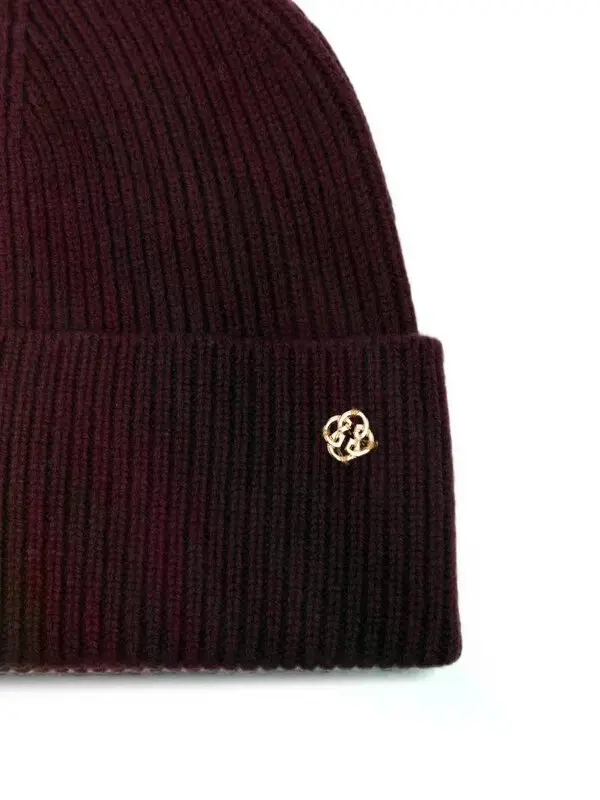 Gant Ribbed Wool Beanie Hat