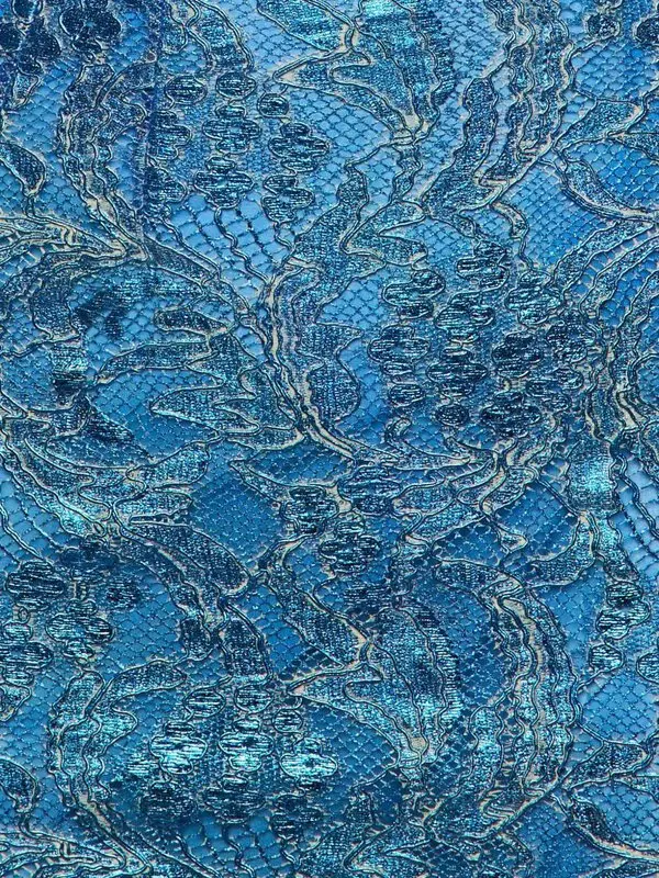 Dolce & Gabbana Metallic Lace Skirt