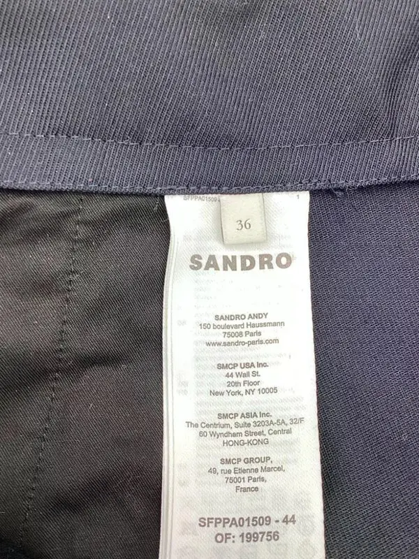 Sandro 2020s Twill Cargo Pants