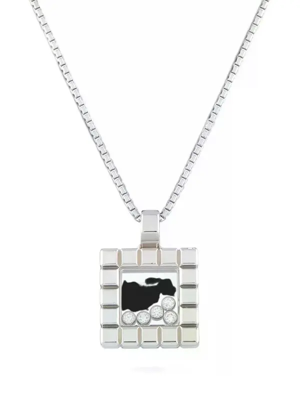Chopard Ice Cube Diamond Necklace