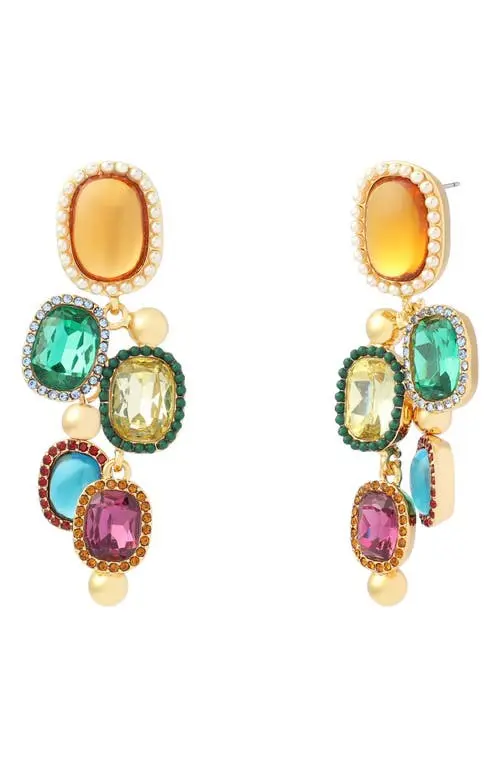 Kurt Geiger Stone Chandelier Earrings - Multi