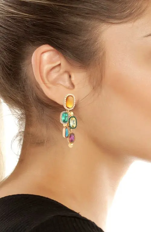 Kurt Geiger Stone Chandelier Earrings