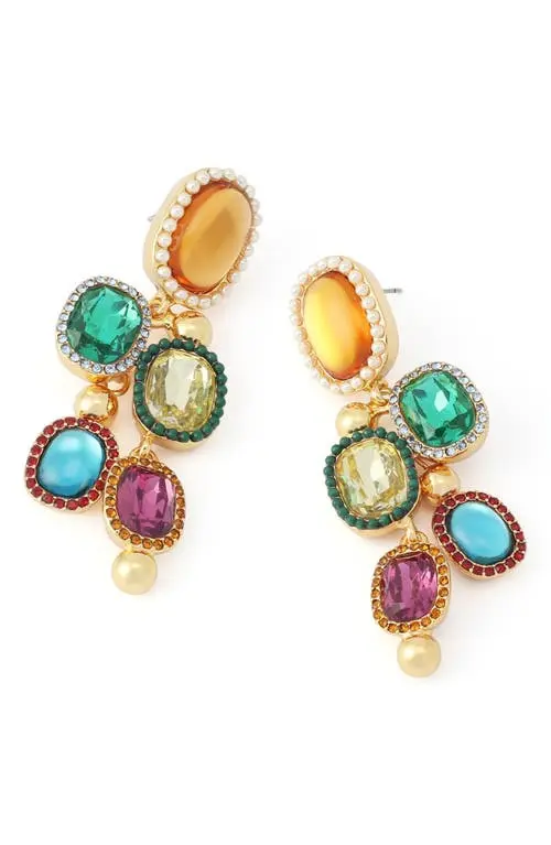 Kurt Geiger Stone Chandelier Earrings