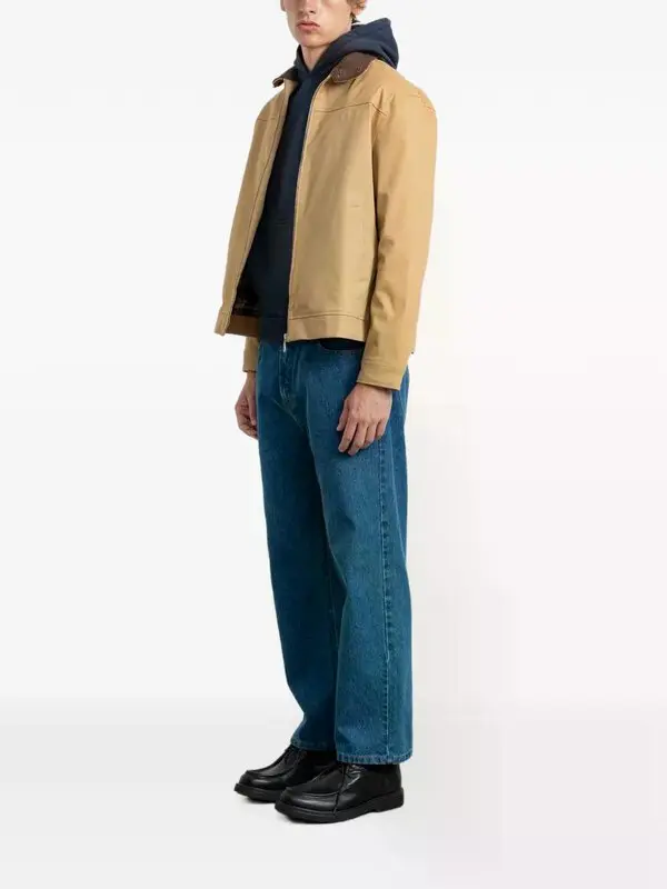 EDMMOND STUDIOS Woodsy Corduroy-collar Zip-up Jacket