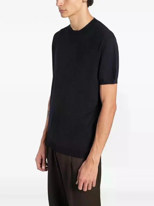 LOW BRAND Fine-knit T-shirt