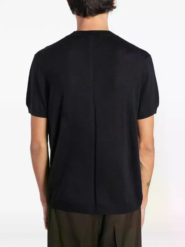 LOW BRAND Fine-knit T-shirt