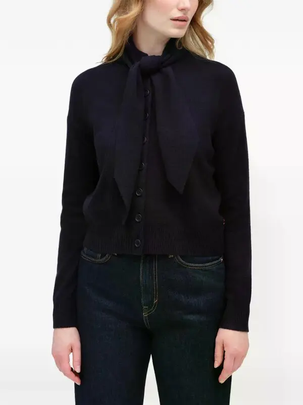 Chinti & Parker Tie-neck Cardigan