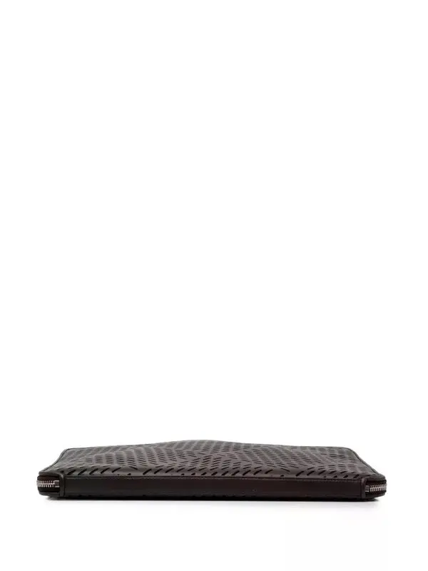 Bottega Veneta 2012-2026 Perforated Leather Clutch Bag