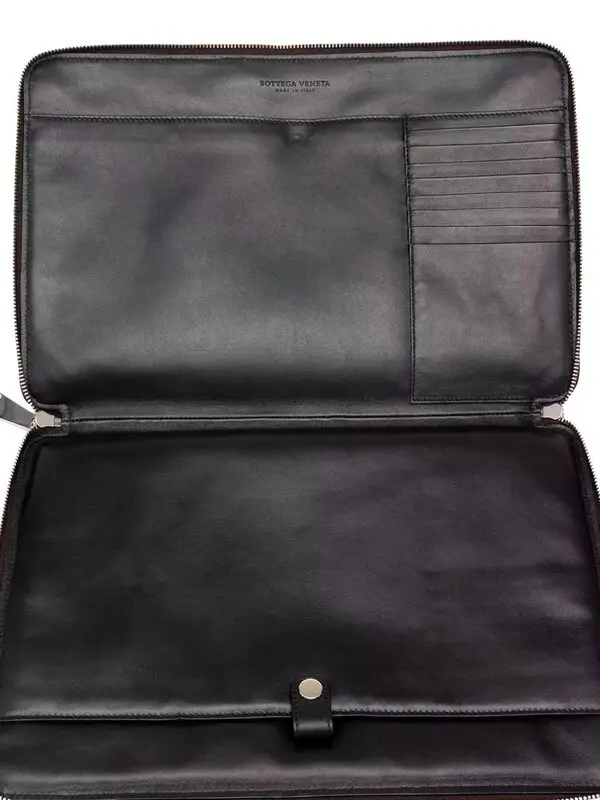 Bottega Veneta 2012-2026 Perforated Leather Clutch Bag
