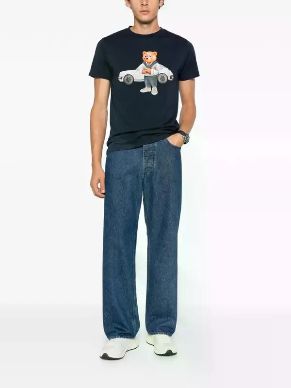 BARON FILOU Bear-print T-shirt