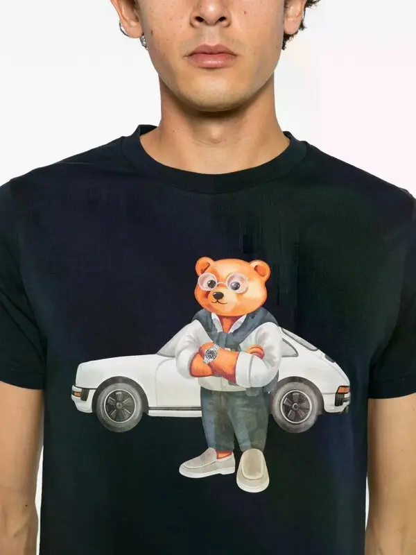 BARON FILOU Bear-print T-shirt