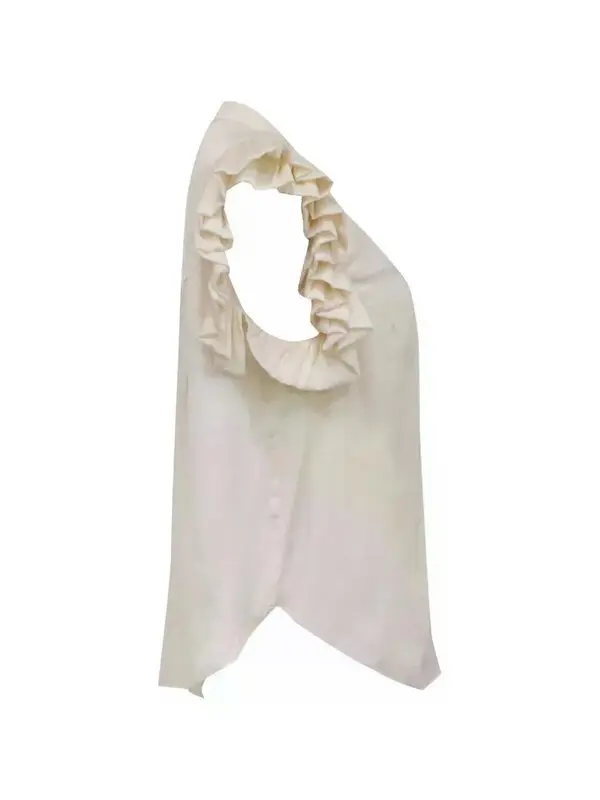 Zadig&Voltaire Tiza Ruffled-sleeve Blouse
