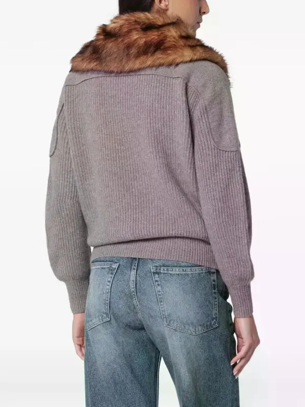 Moose Knuckles Corina Zip-up Cardigan - Grey