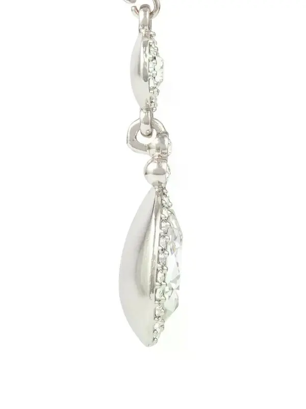 Givenchy 2000s Crystal-embellished Dangle Earrings