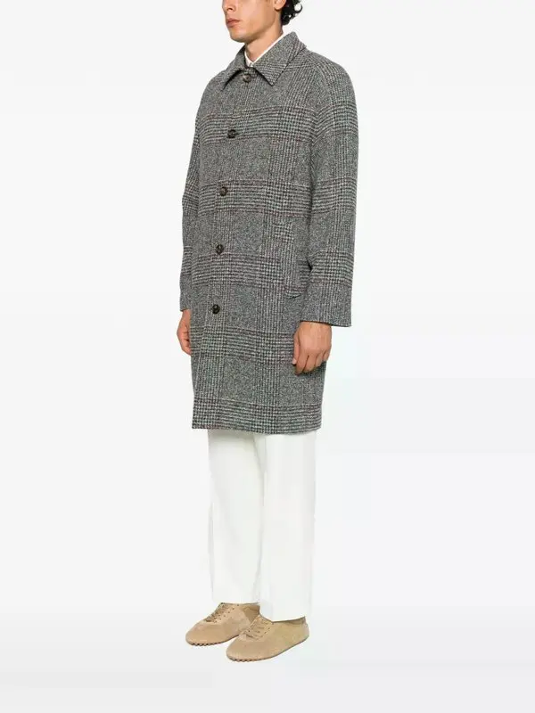 Eleventy Prince Of Wales Check Coat