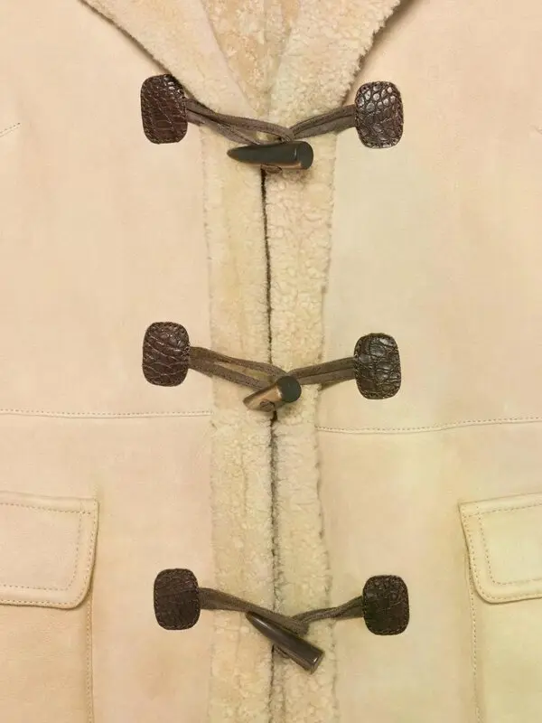 A.N.G.E.L.O. VINTAGE CULT 2000s Shearling Toggle-fastening Coat