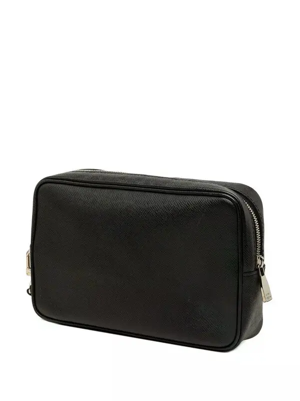 LOUIS VUITTON 2019 Taiga Pochette Kasai Clutch Bag