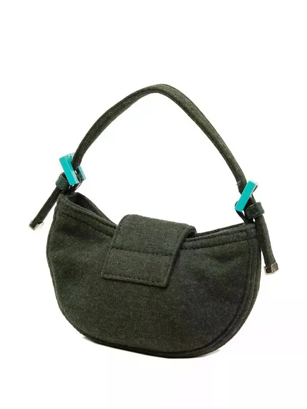 Fendi 2000-2010 Mini Wool Croissant Handbag
