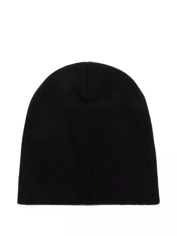 Balenciaga Logo-embroidered Wool Beanie Hat