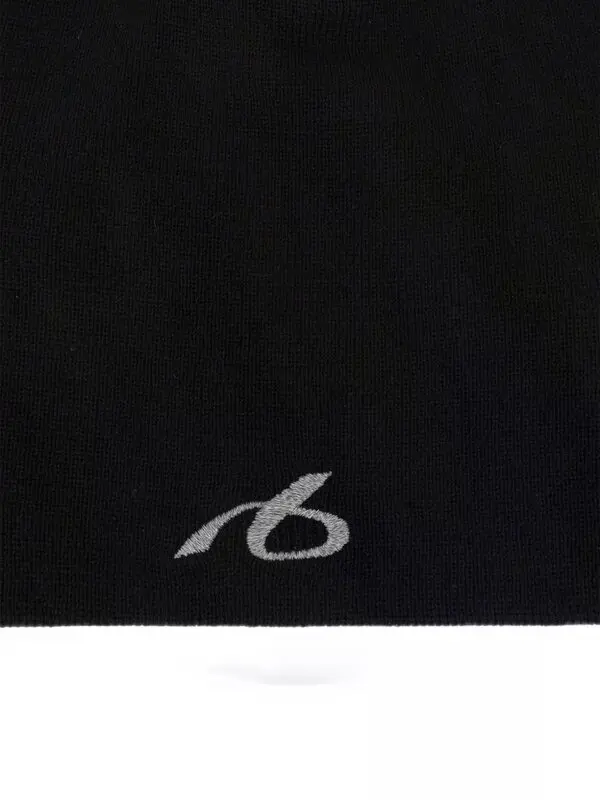 Balenciaga Logo-embroidered Wool Beanie Hat