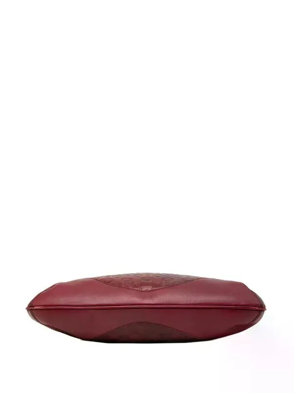 Gucci 2000-2015 Horsebit Embossed Calfskin Hobo Bag