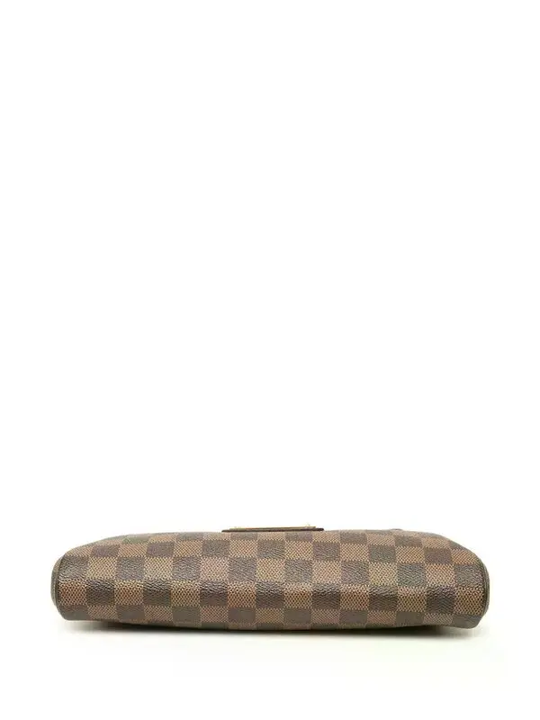 LOUIS VUITTON 2011 Damier Ebene Eva Satchel