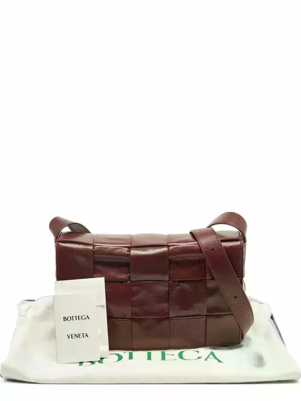 Bottega Veneta Cassette Intrecciato Shoulder Bag