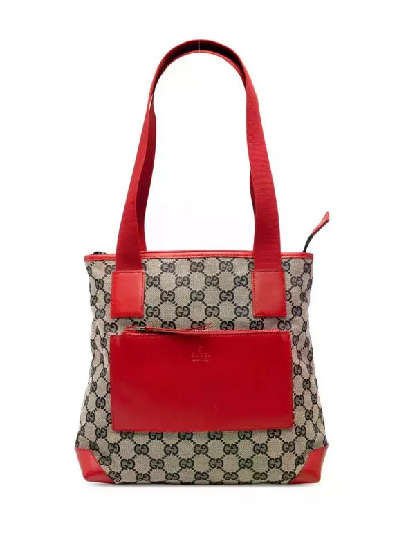 Gucci 2000-2015 Gg Canvas Tote Bag - Neutrals