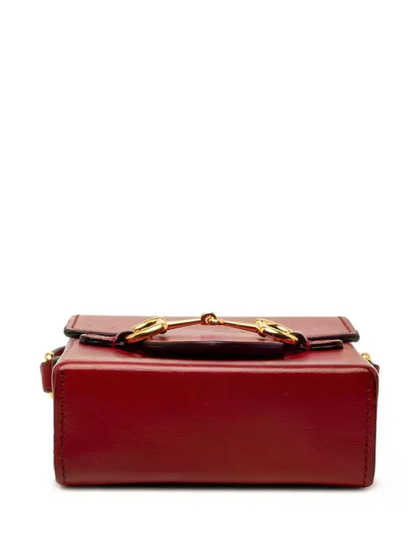 Gucci 2000-2015 Mini Calfskin Horsebit 1955 Crossbody Bag