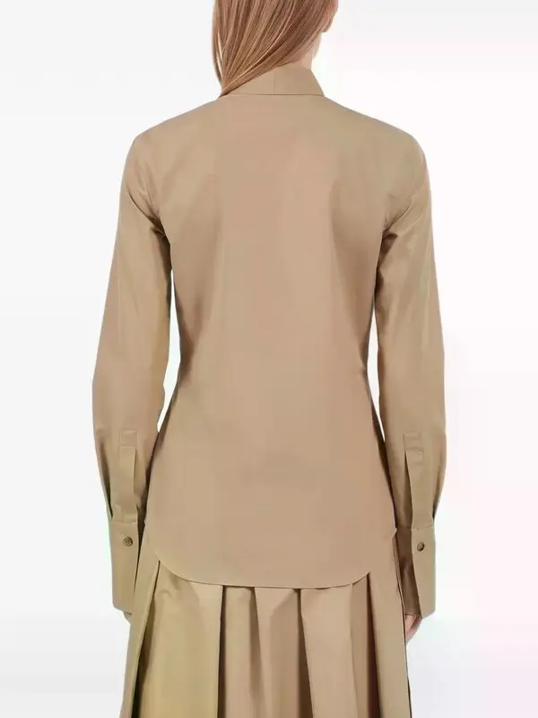 FERRAGAMO High-collar Fitted Shirt