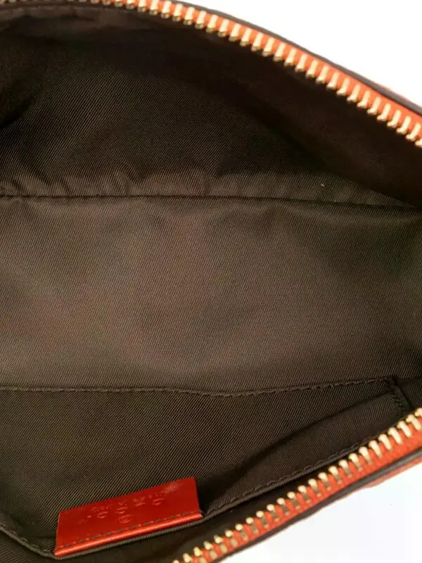 Gucci 2000-2015 Diamante Calfskin Cosmetic Pouch