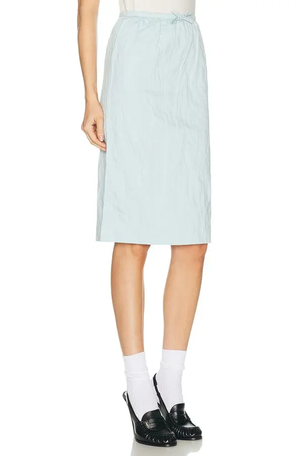 SHUSHU/TONG Straight Skirt