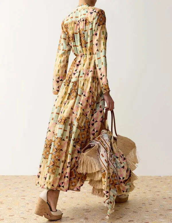 Zimmermann Fairlight Long Sleeve Maxi