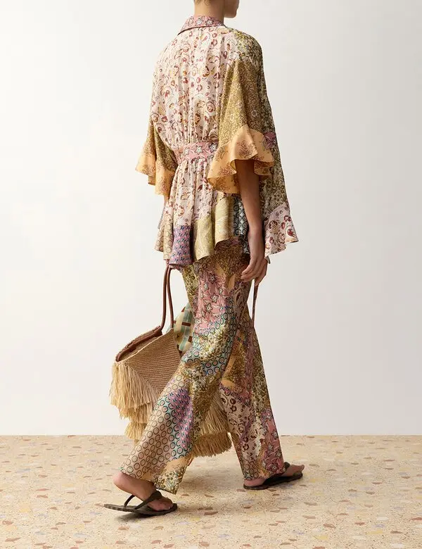 Zimmermann Fairlight Bias Pant