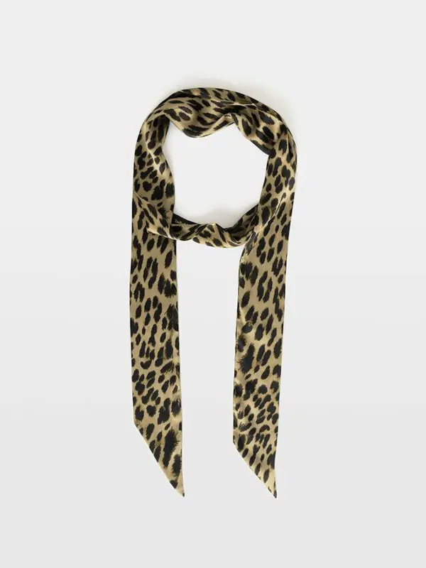Zadig&Voltaire Silky Leo Scarf