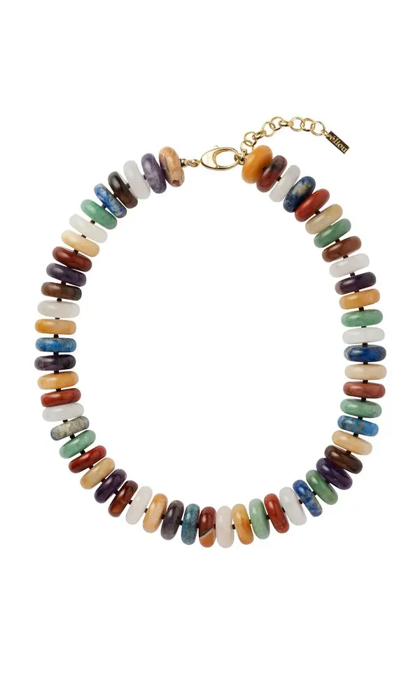 Éliou Mazo Gold-plated -stone Necklace