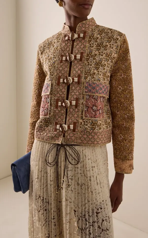 Zimmermann Fairlight Quilted Cotton Jacket