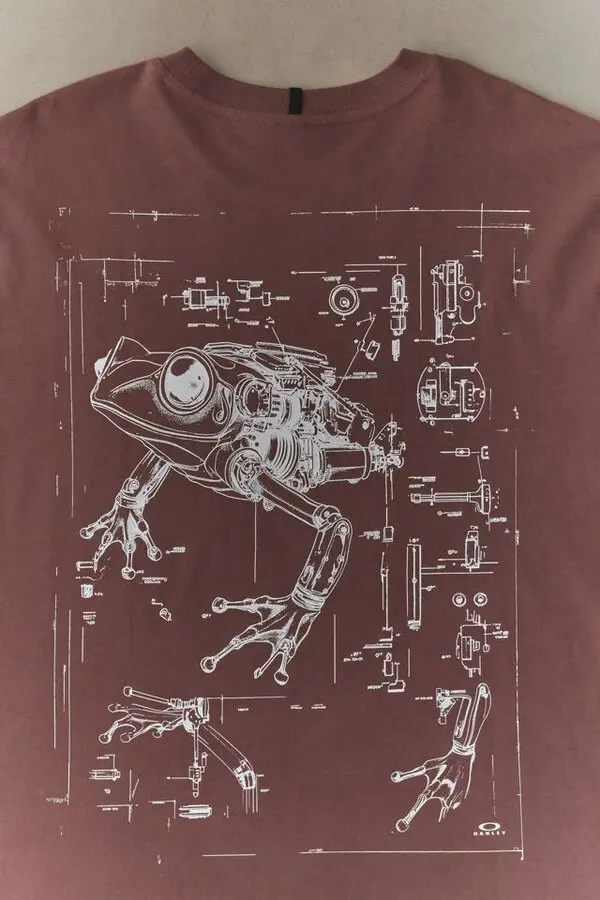 Oakley Animatronic Frog Graphic Long Sleeve Tee