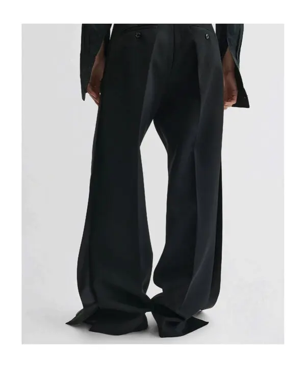 Phoebe Philo Wool Slit Casual Pants