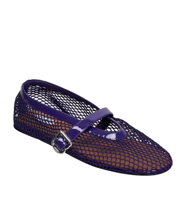 Alaïa Fishnet Ballet Flats