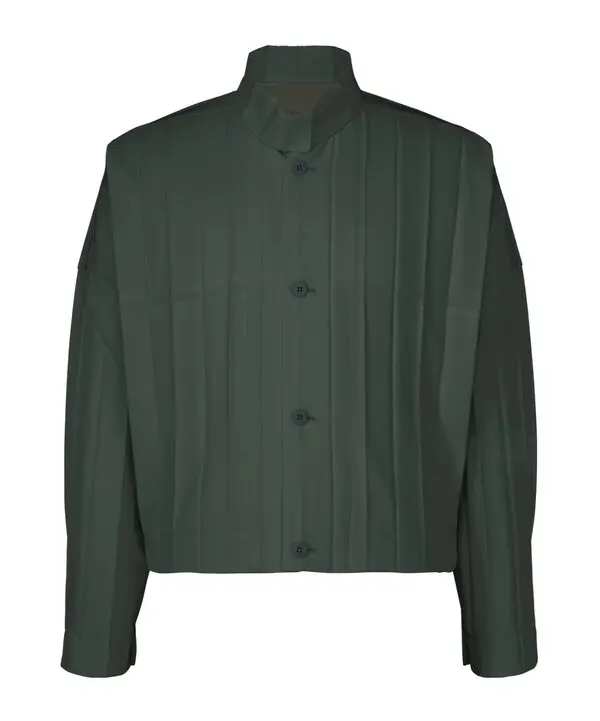 Issey Miyake Homme Plissé Edge Ensemble Jacket - Black