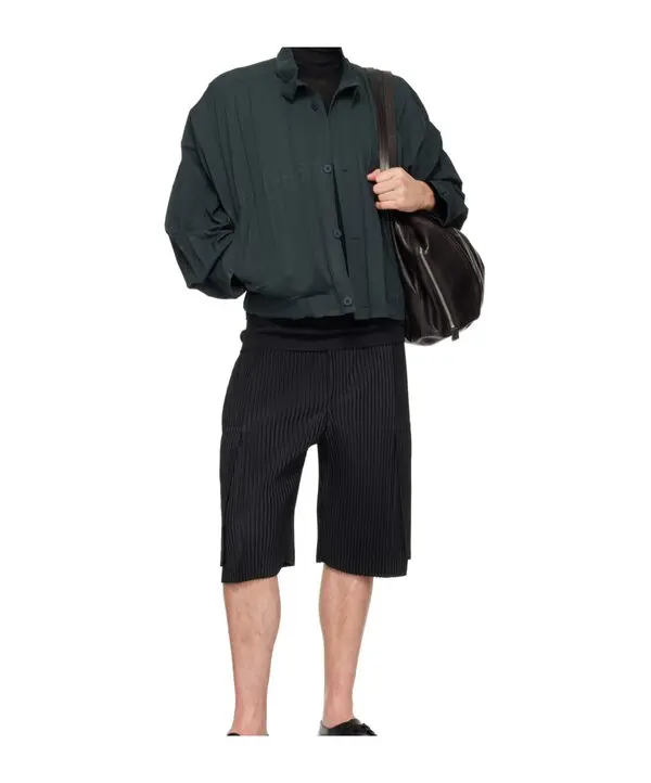 Issey Miyake Homme Plissé Edge Ensemble Jacket