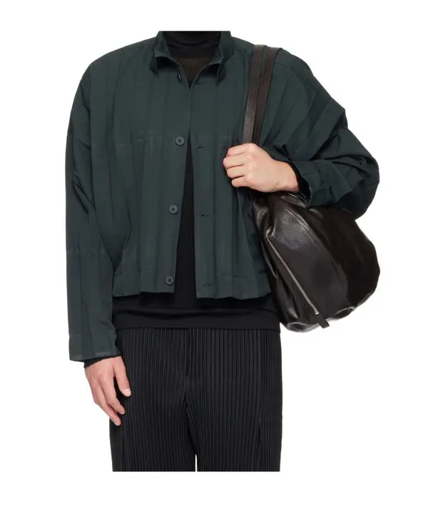 Issey Miyake Homme Plissé Edge Ensemble Jacket