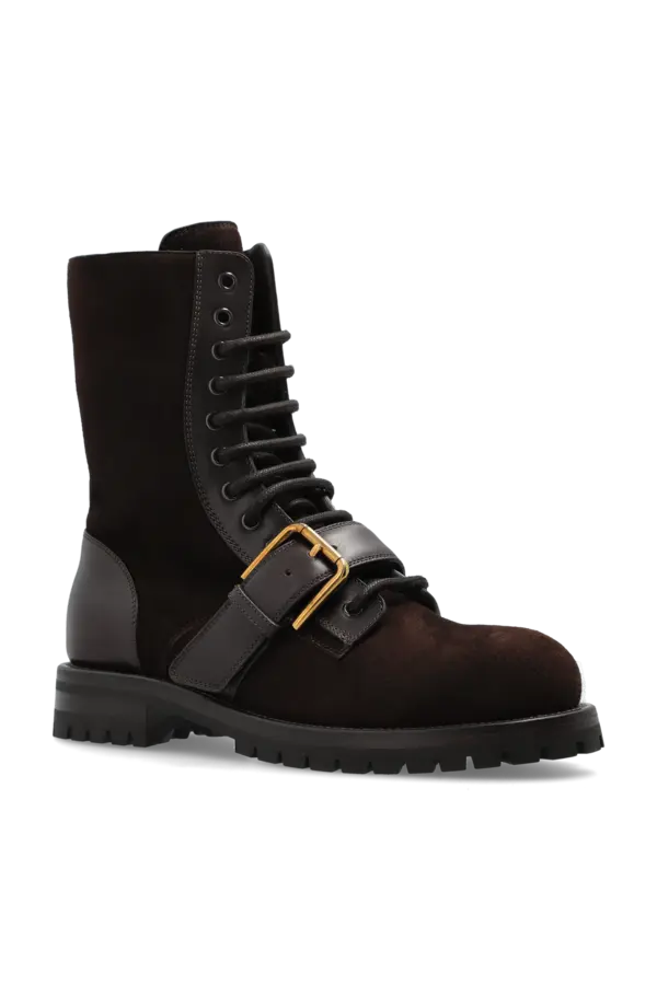 Dolce & Gabbana Suede Ankle Boots