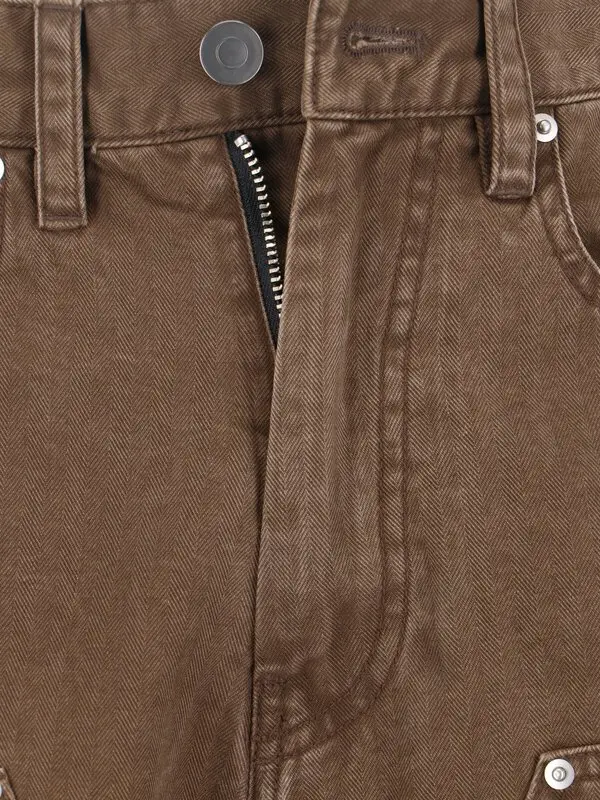 TONYWACK Frayed Utility Shorts