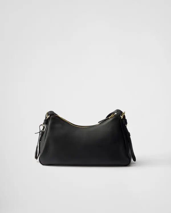 Prada Aimee Medium Leather Shoulder Bag