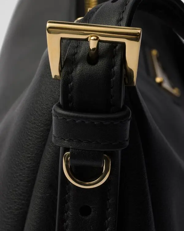 Prada Aimee Medium Leather Shoulder Bag