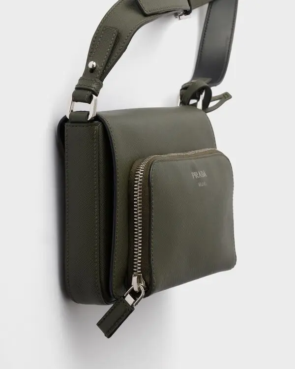 Prada Saffiano Leather Shoulder Bag