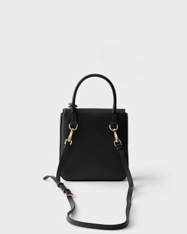 Prada Carry Mini Leather Handbag